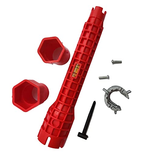 dsdzkj 8-in-1 Sink Wrench, Basin Wrench is a Multi-purpose Tool for The Kitchen, Bathroom, Toilet, and Narrow Space Under