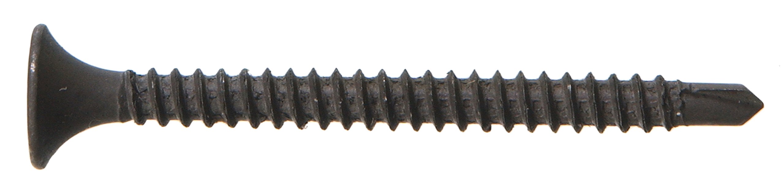 The Hillman Group 39532 6 x 1-7/8-Inch Self Drilling Phillips Drywall Screw, 100-Pack , black