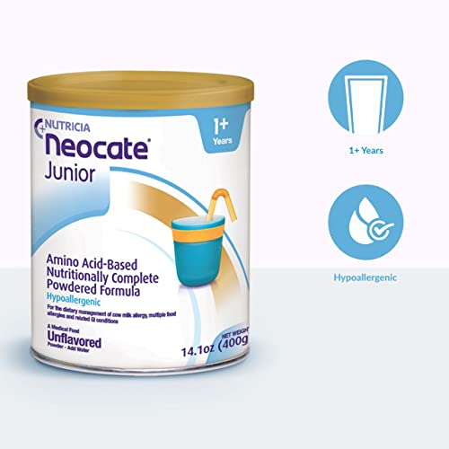 Neocate Junior Amino Acid-Based Formula without Prebiotics - Unflavored - 14.1 Oz Can