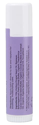 Natalist Nip & Lip Balm Stick Moisturizer for Pregnant & Breastfeeding Moms Nourishing Formula Helps Relieve Dry, Sore, Chapped or Cracked Nipples - Unscented, Lanolin-Free - .5 oz