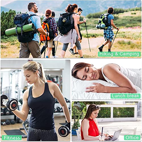 Mini Portable Fan Mini Hanging Neck Fan Quiet Personal Fan Handheld Fan for Home Office or Travel(Pink)