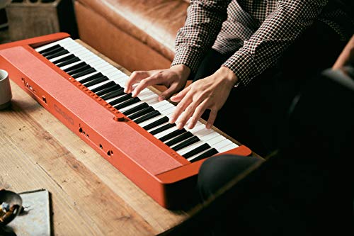 Casio Casiotone CT-S1RD 61-Key Portable Keyboard (Red)