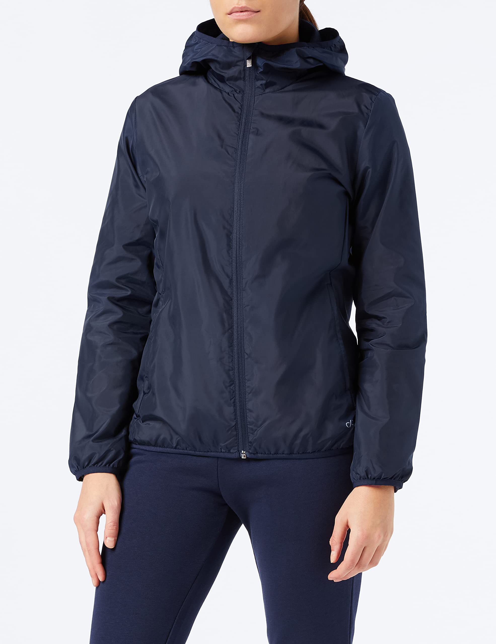 CARE OF by PUMA Women's Water Resistant Windbreaker Jacket, Blue, EU M (US 8)