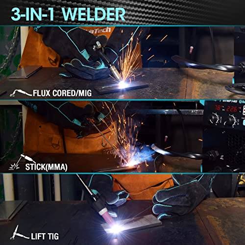 DuraTech 140 Am Mig Welder With 36" Leather Apron