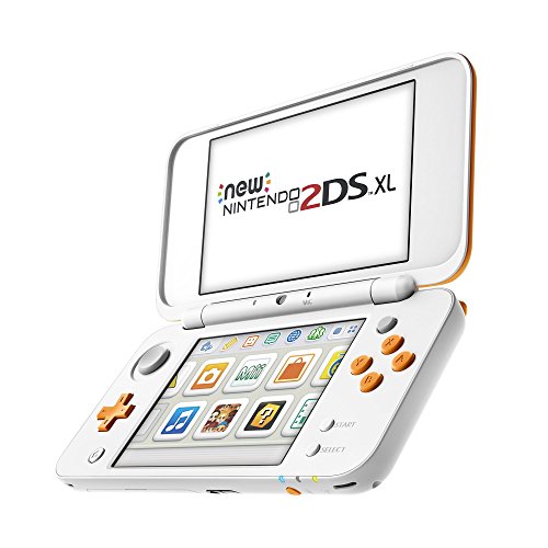 New Nintendo 2DS XL Handheld Game Console - Orange + White With Mario Kart 7 Pre-installed - Nintendo 2DS (Renewed)