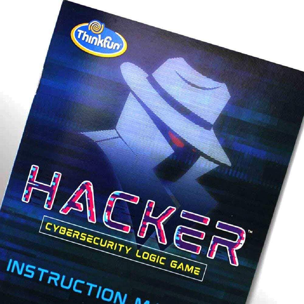 Think Fun Hacker Cybersecurity Coding Game and STEM Toy for Boys and Girls Age 10 and Up, Multicolor