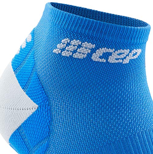 CEP ultralight low-cut socks, electric blue/light grey, men V