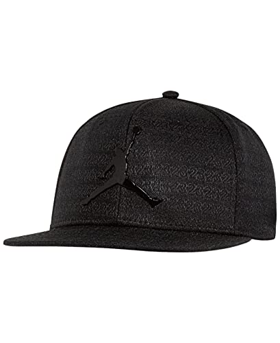 Jordan Big Boys All Over 23 Print Elite Snapback Hat (Black(9A1419-023)/M)