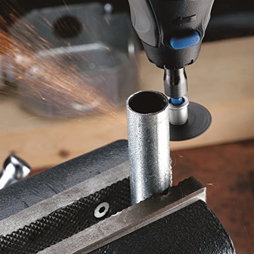 Dremel EZ456, 1 1/2-Inch (38.1 mm) Wheel Diameter, EZ - Lock⢠Fiberglass Reinforced Cut-off Wheels, Rotary Tool Cutting Disc for metal cutting, 5 pieces, Medium , Red