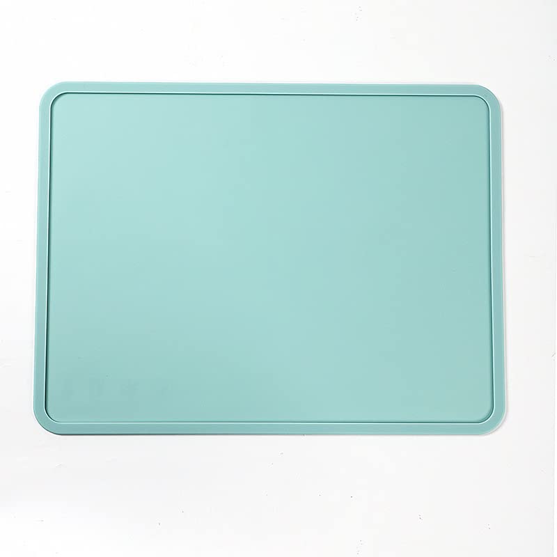 SAMZAREULO Silicone Toddler Placemat, Baby Placemats for Kids, Reusable Children’s Dining Food Mat