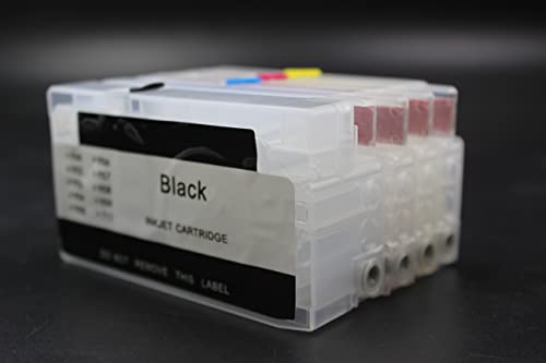 UniPrint 4pcs No.950 951 Empty Refillable Ink Cartridge Compaitble for Pro 8100 8600 8610 8620 8630 8680 8615 8625 8640 8660 8616