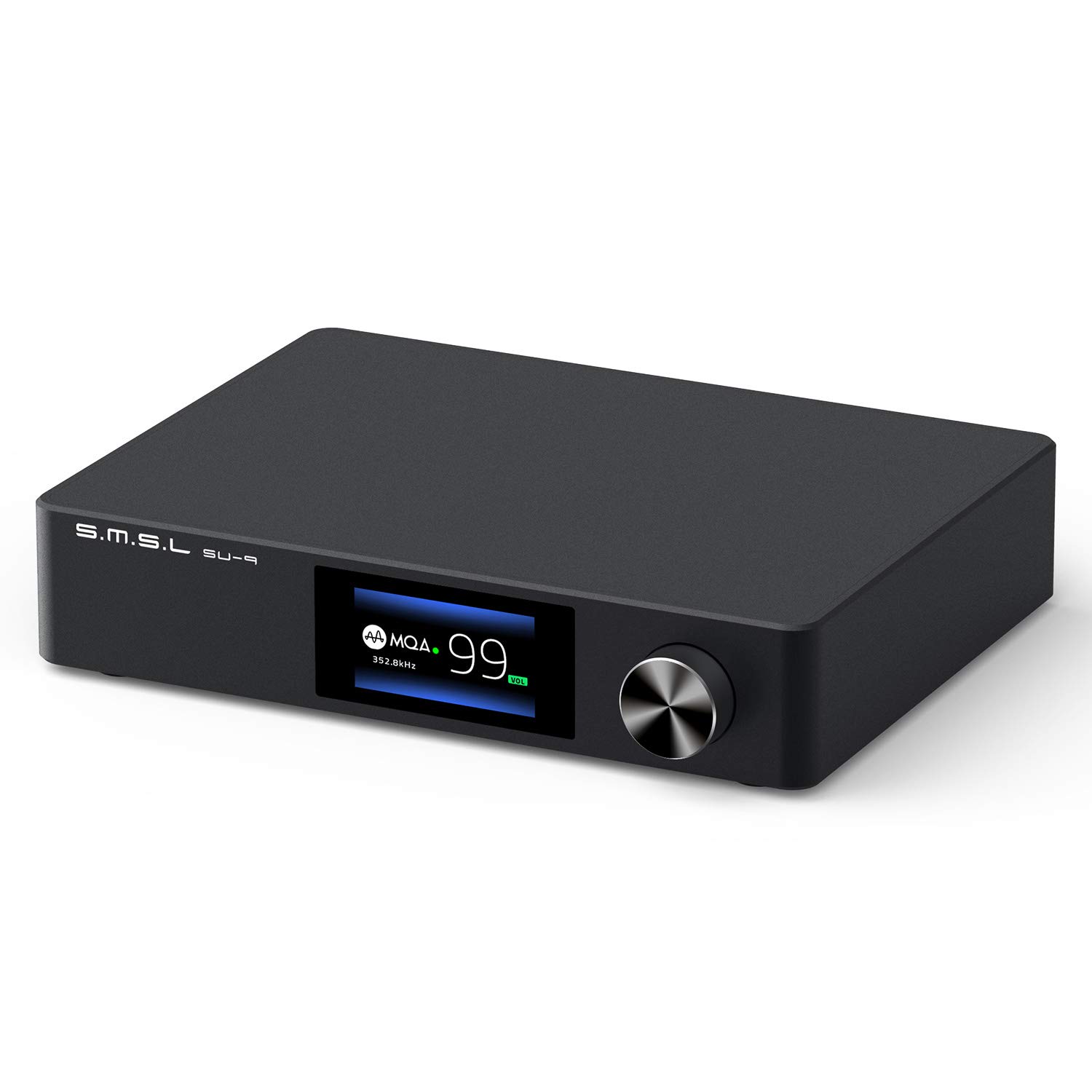 S.M.S.L SU-9 MQA Full Decoder ES9038PRO DAC XMOS DSD512 PCM768kHz/32Bit Bluetooth 5.0 UAT APTX-HD USB Balanced Decoder