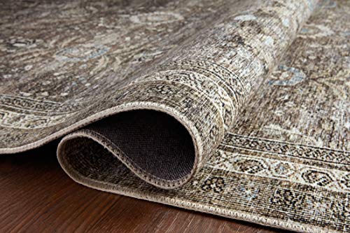Loloi II Layla Collection LAY-13 Antique/Moss, Traditional 2'-6" x 7'-6" Runner