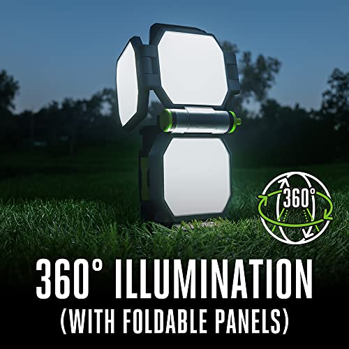 EGO Power+ LT1000 Portable Area Light, 5 Brightness Settings, Up to 10,000 Lumens, Battery and Charger not Included. , Gray
