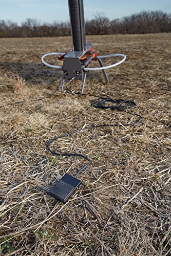Champion Workhorse Electronic Clay Pigeon Thrower, Compact Skeet Thrower with 50 Clay Magazine