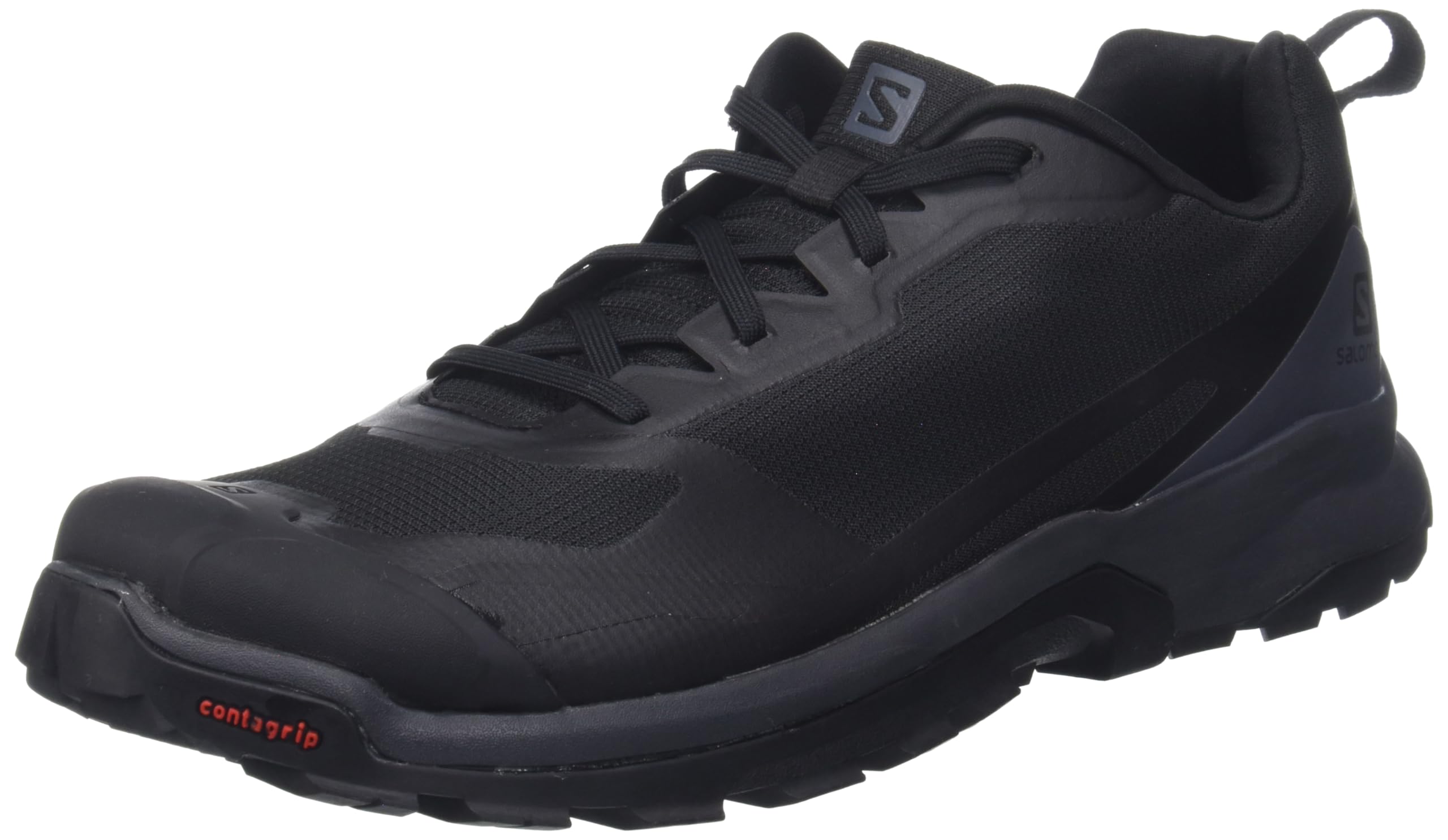 Salomon Sense Ride 4 Trail Running Shoes for Men, Black/Quiet Shade/Ebony, 11.5