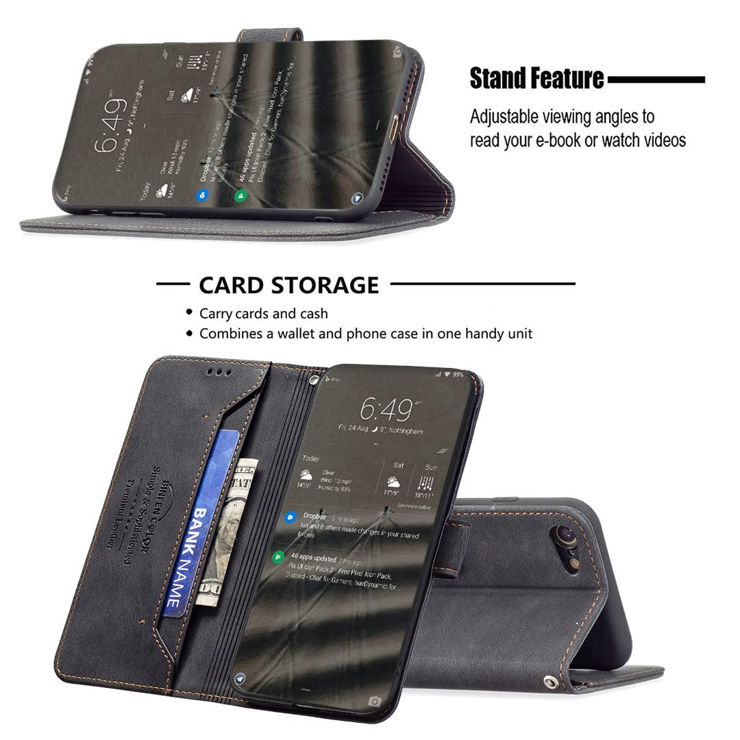 Case for Sony Xperia Z5 Premium Case Compatible with Sony Xperia Z5 Premium Phone Case Flip Stand Cover PU Leather BF09 Wallet Case Black