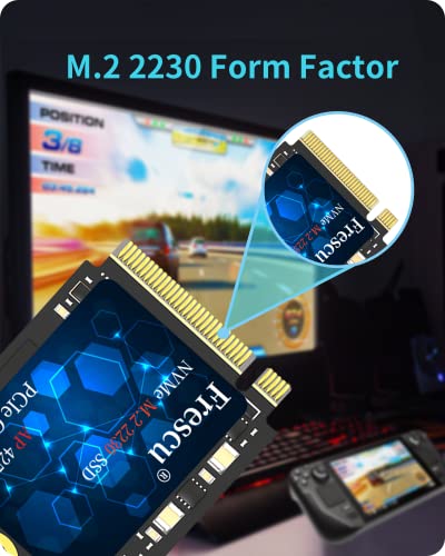 frescu M.2 2230 SSD, 512GB NVMe PCIe Gen3 X4 AP425 Internal Solid State Drive Compatible with Steam Deck/Microsoft Surface Pro 9/8/7+/X/Go 3/Laptop 5/4/3