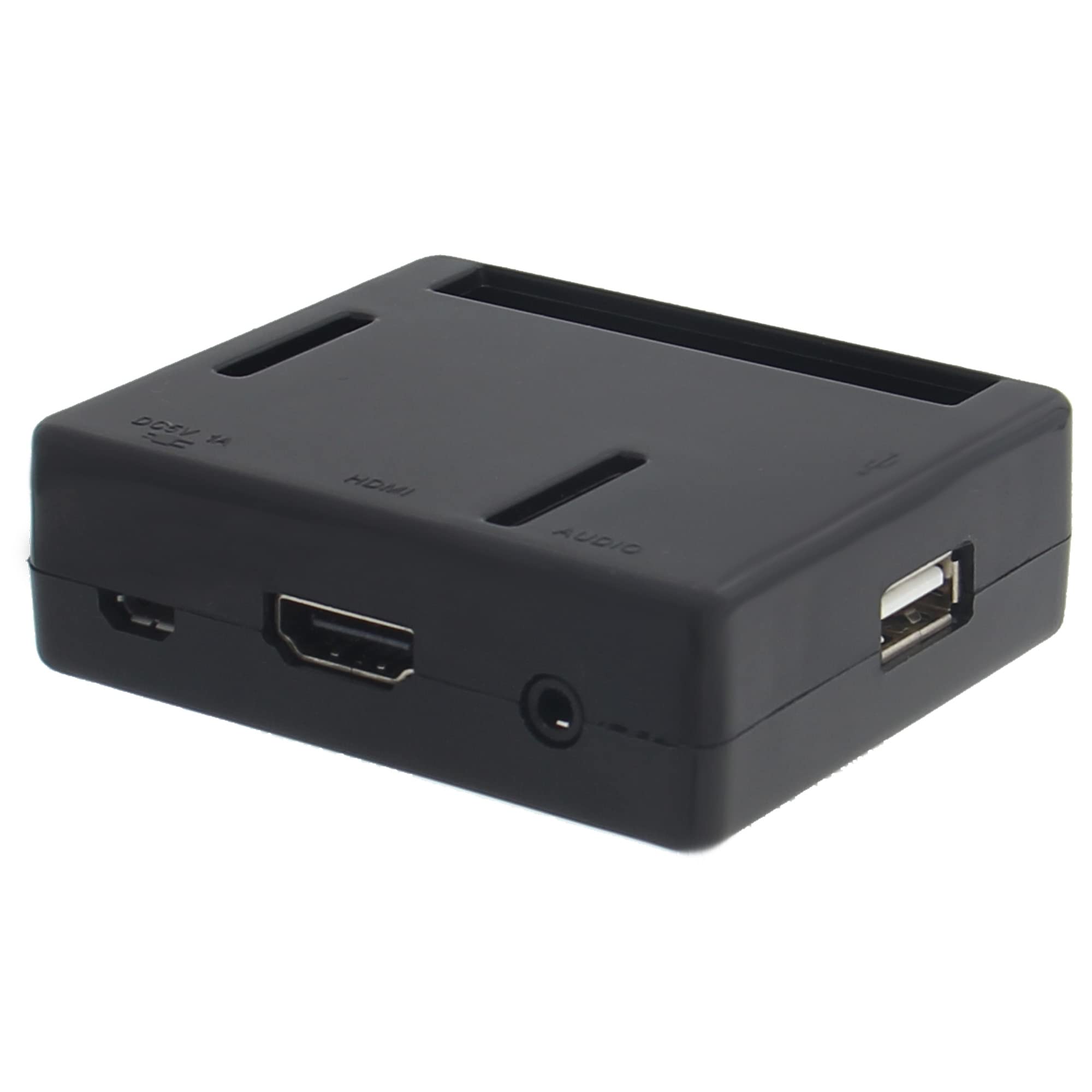 eleUniverse Case for Raspberry Pi 3A+, ABS Case with Cooling Fan Compatible with Raspberry Pi 3 Model A+ Plus/Raspberry Pi 1 Model A+