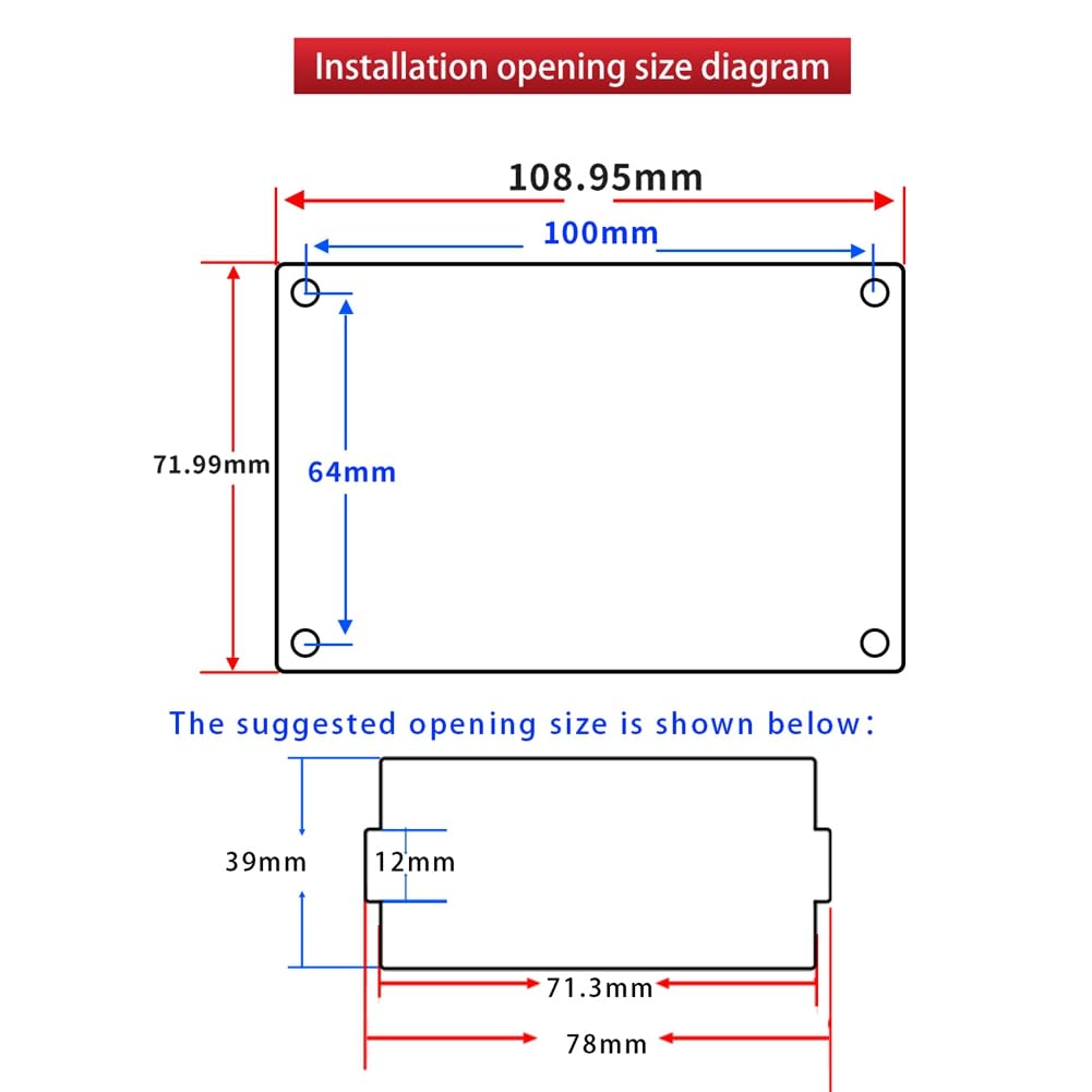 Geynutaly XY6020L CNC Adjustable Direct Current Stabilized Voltage Power Supply Constant Voltage and Current Step-Down Module, B