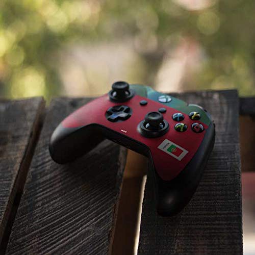 Skinit Decal Gaming Skin Compatible with Xbox One Controller - Originally Designed Portugal Soccer Flag Design