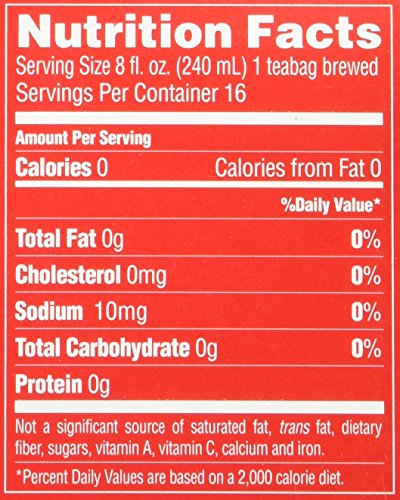 Dynasty 100% Natural Chinese Restaurant Tea Net Weight 1.13 oz. (32g) pack of 16 teabags