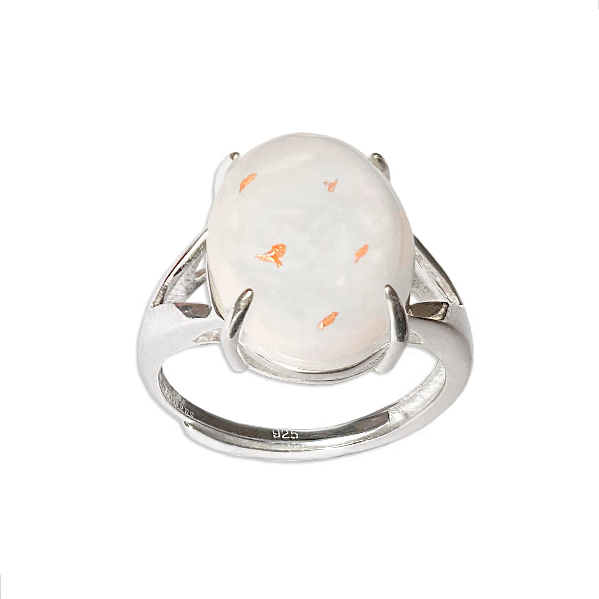 Milky Treasures Oval Ring DIY Breastmilk Jewelry Making Kit | Adjustable Size 6 to 10 | Breastfeeding Keepsake | New Mom Gifts | 925 Sterling Silver | Baby Registry | Mother's Day [Full KIT]