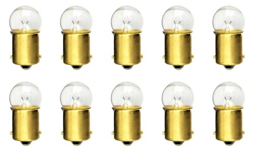 CEC Industries #67 Bulbs, 13.5 V, 7.965 W, BA15s Base, G-6 shape (Box of 10)