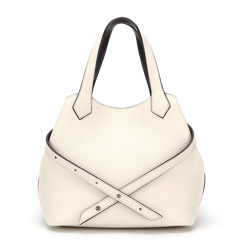 Palla Women's A-Bag Plus (REVERSIBLE) Ivory-Black, Small