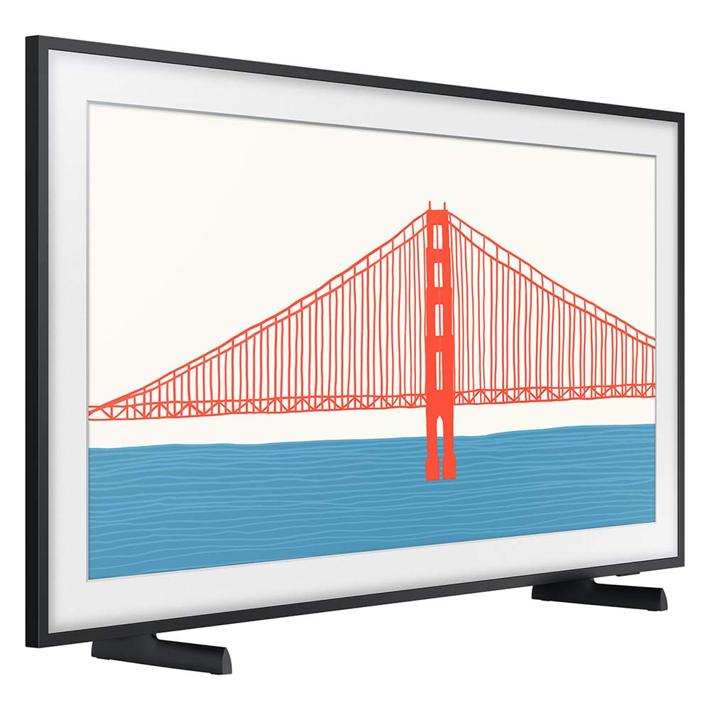 SAMSUNG QN55LS03AA 55 Inch The Frame QLED 4K Smart TV Bundle with Premium 4 YR CPS Enhanced Protection Pack