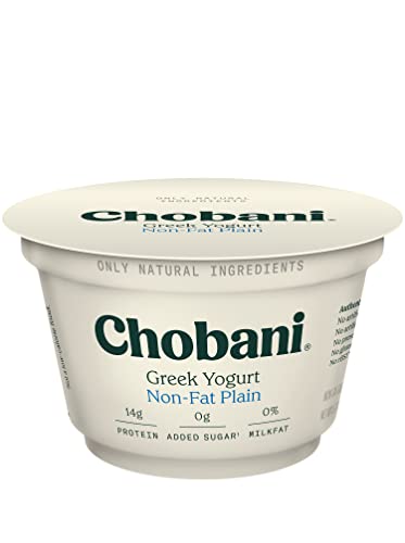 ChobaniĀ® Non-Fat Plain Greek Yogurt 5.3oz