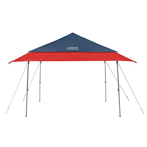 Coleman Expandable Shade Shelter | Adjustable Canopy Tent | UPF 50+ Sun Protection | 10 x 10 Feet | Slate