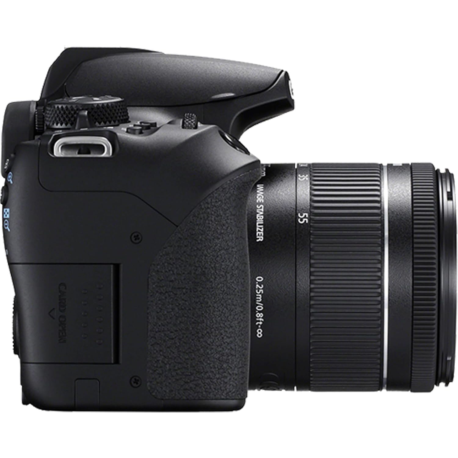 Canon EOS 850D (Rebel T8i) DSLR Camera with 18-55mm Lens + 128 GB Memory + Spare High Capacity Battery + Filters + Tripod + Mini Tripod + More (30 pc Bundle)