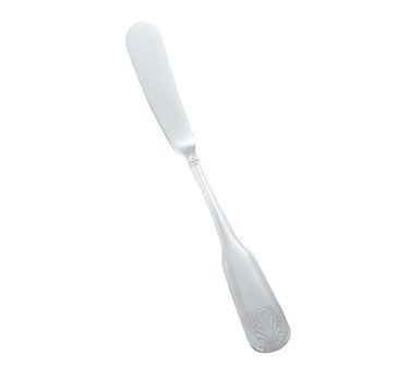 Winco 0006-12 Butter Spreader, Extra Heavy, 18/0 Stainless Steel, Mirror Finish