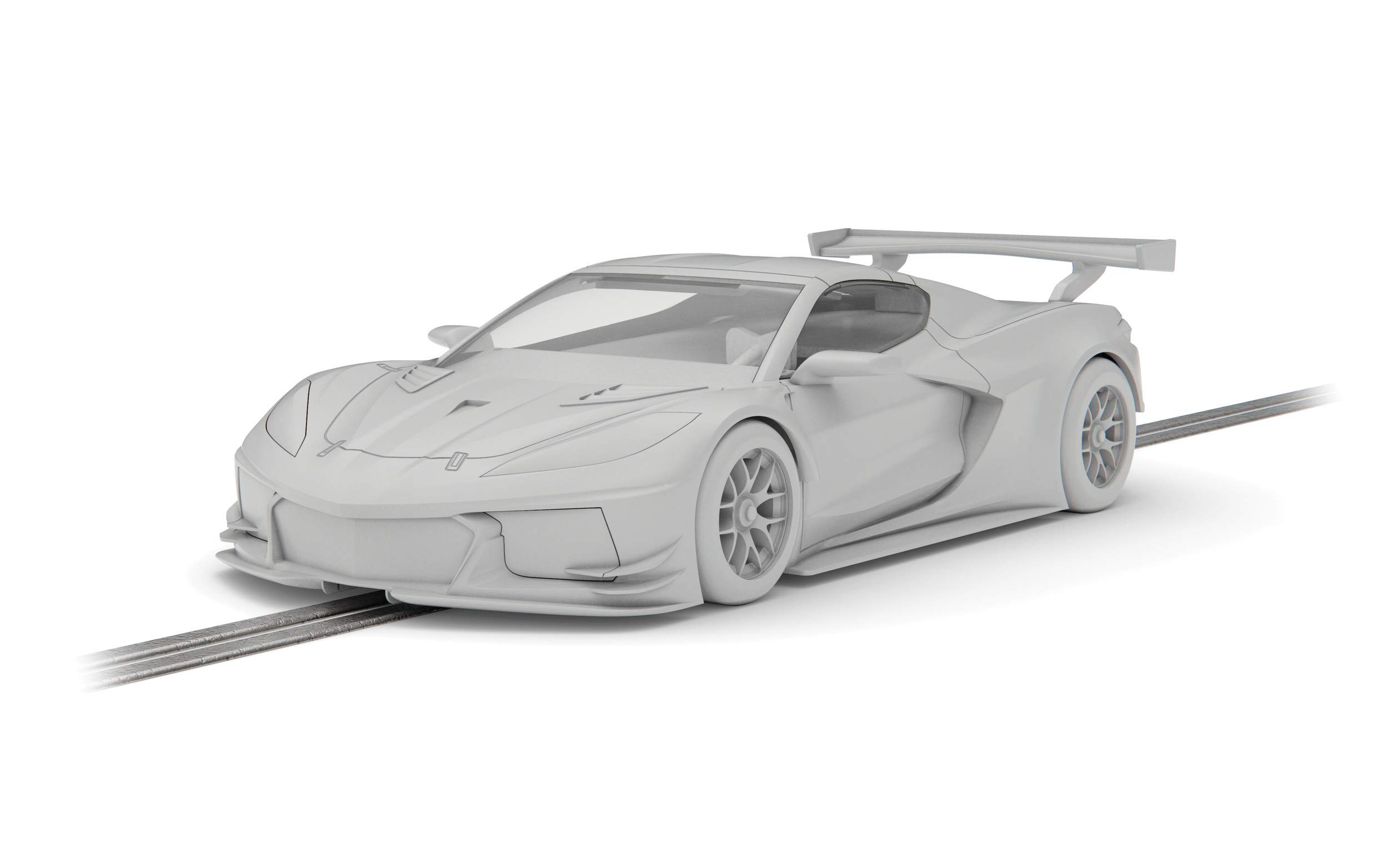 Scalextric Corvette C8R 24 Hrs Daytona 2020#3 1:32 Slot Race Car C4246