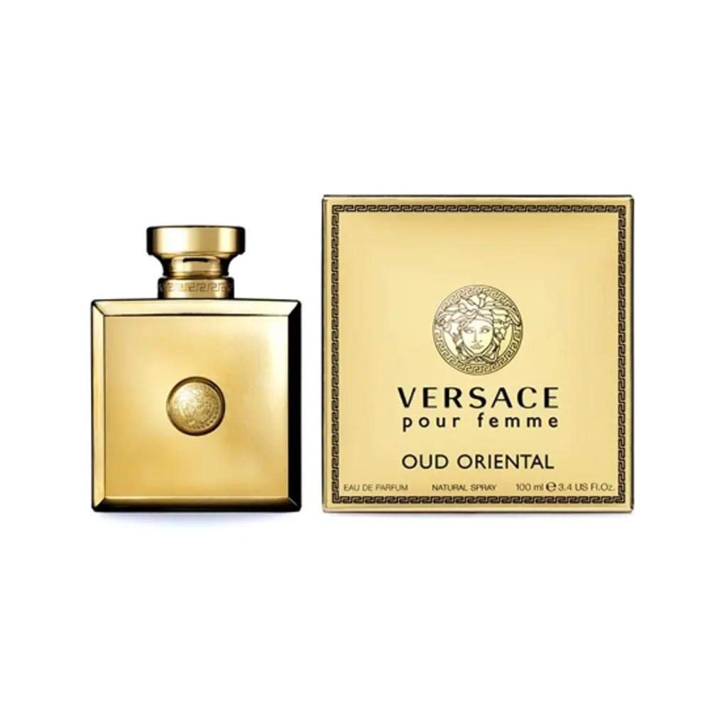 Versace Oud Pour Femme Oriental Eau de Parfum Spray 3.4 Ounce