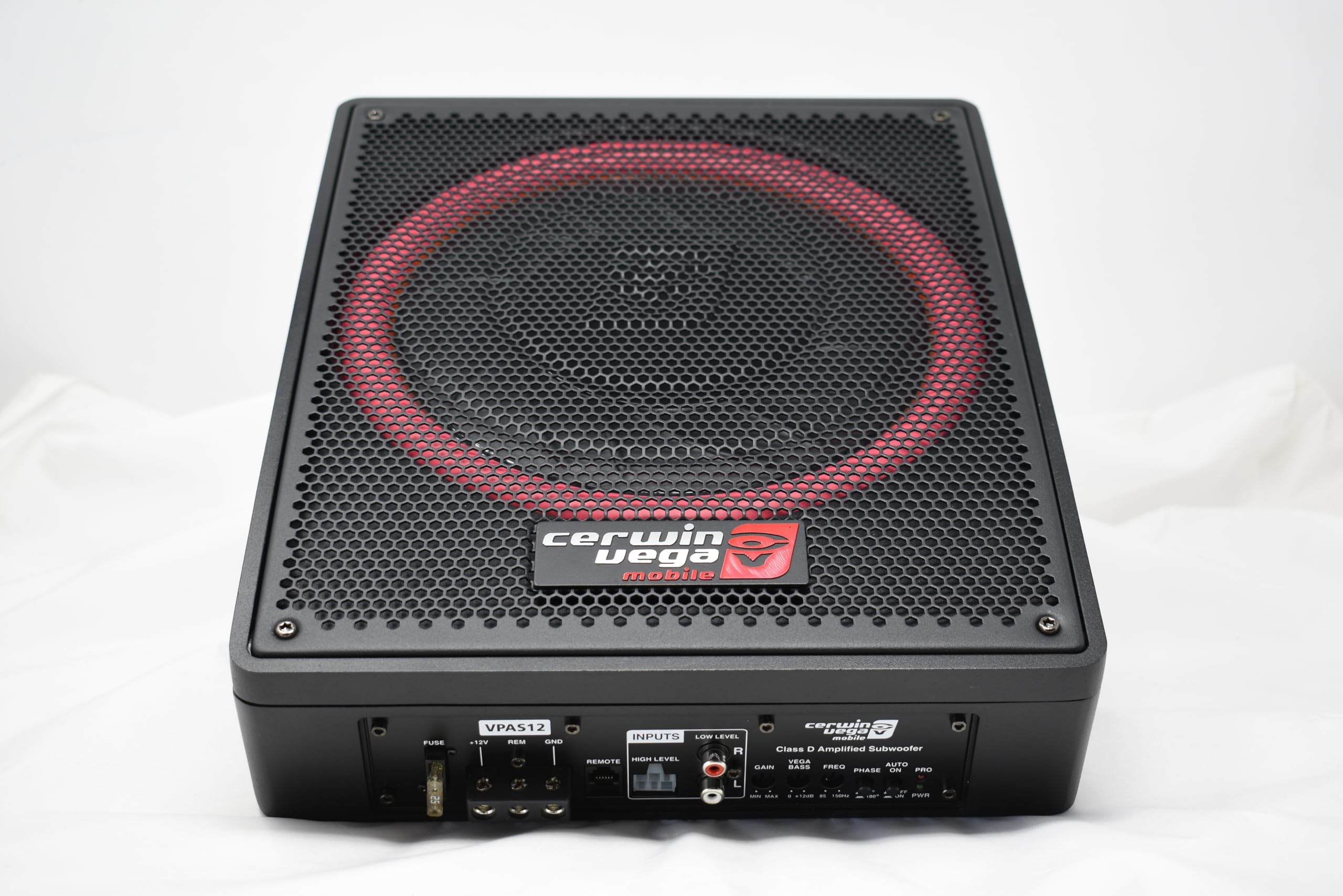 Cerwin-Vega Mobile 12" Powered Active Subwoofer 600W Max