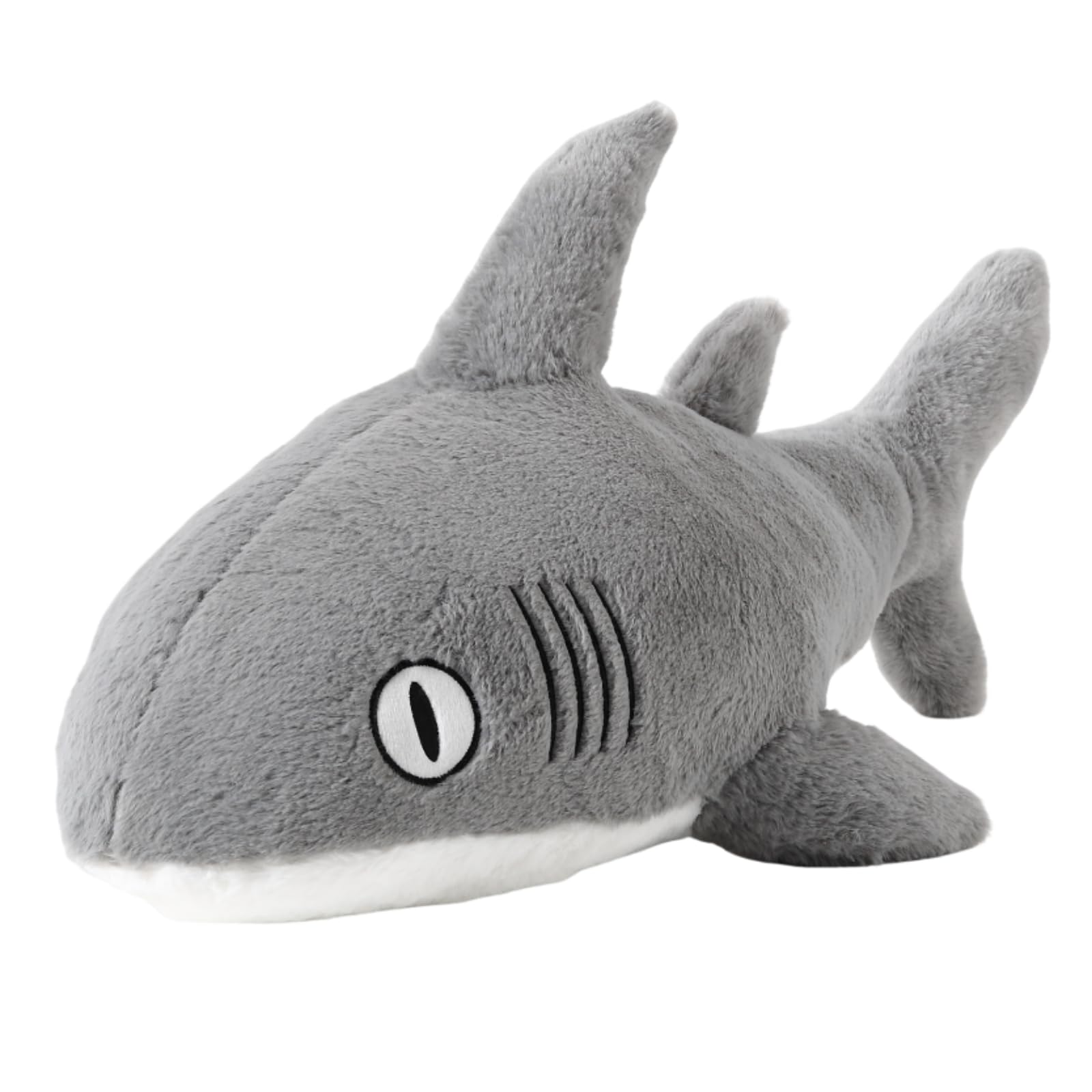 GUANMI 27.6" Weighted Stuffed Animals Plush,2.2lb Soft Plush Shark Toy Pillow for Kids and Adults
