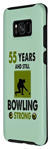 Galaxy S8+ Lawn Bowls 55th Birthday Idea For Men & Funny Lawn Bowling Case