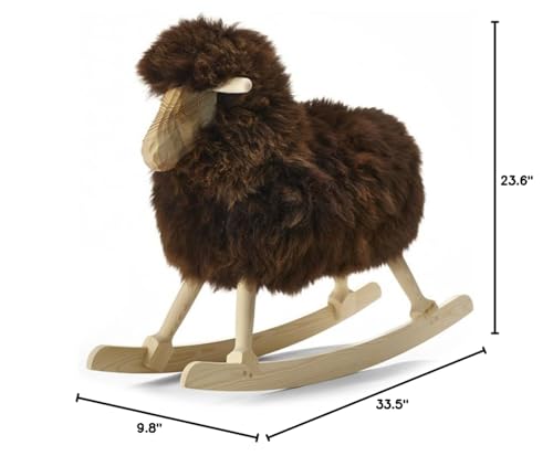 Rocking Sheep The by Povl Kjer - Brown Dense Wool