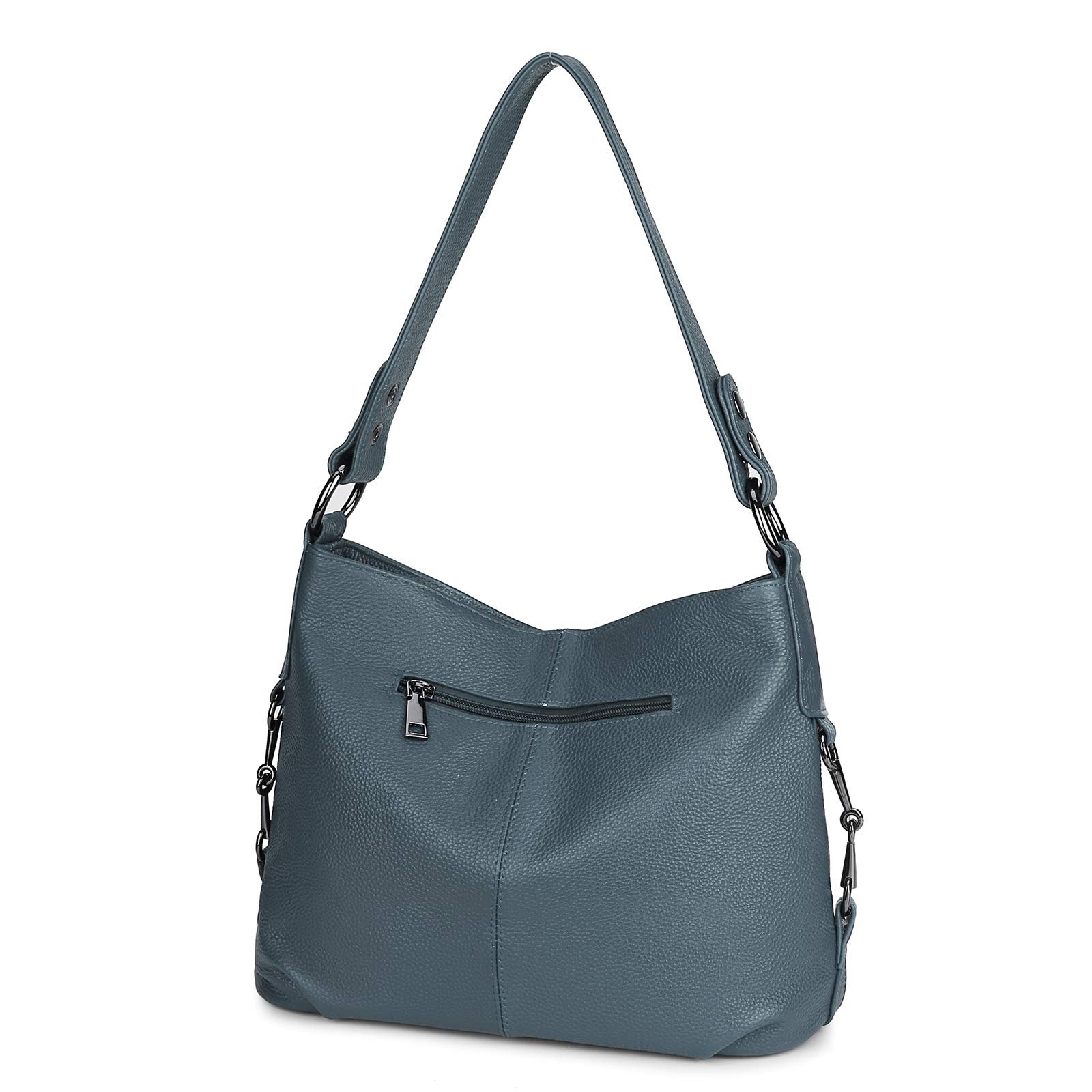 YALUXE Shoulder Bag Genuine Leather Tote Handbag Crossbody Bags for Women