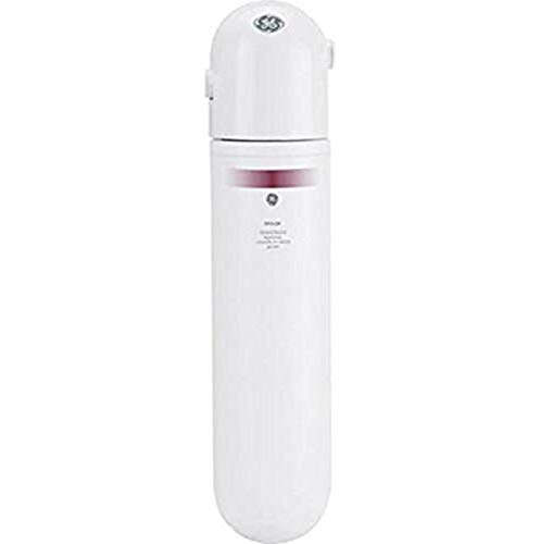 GE Under Sink Water Filter System for Kitchen & Bath | Water Filtration System Reduces Impurities| GXULQ, 4.60 x 8.50 x 14.50 inches,White