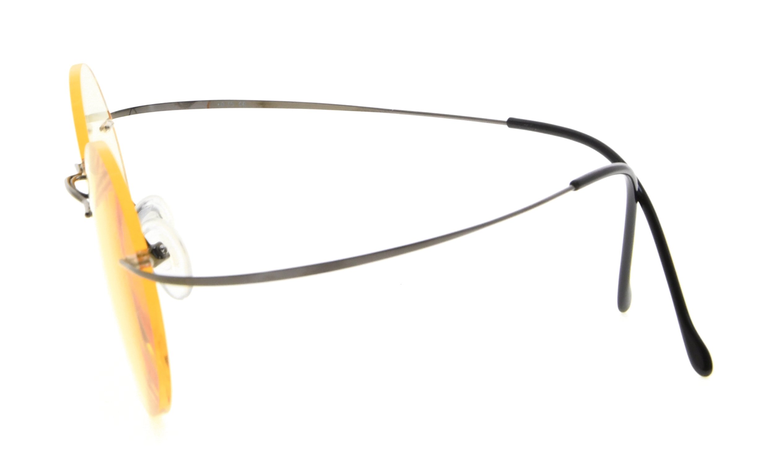 CessBlu Rimless Anti Blue Ray Titanium Round Computer Glasses Women Men Reading Eyeglass(Gunmetal) +2.0