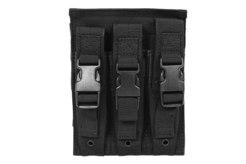 Condor Elite MA37-002 Triple Mp5 Mag Pouch Black