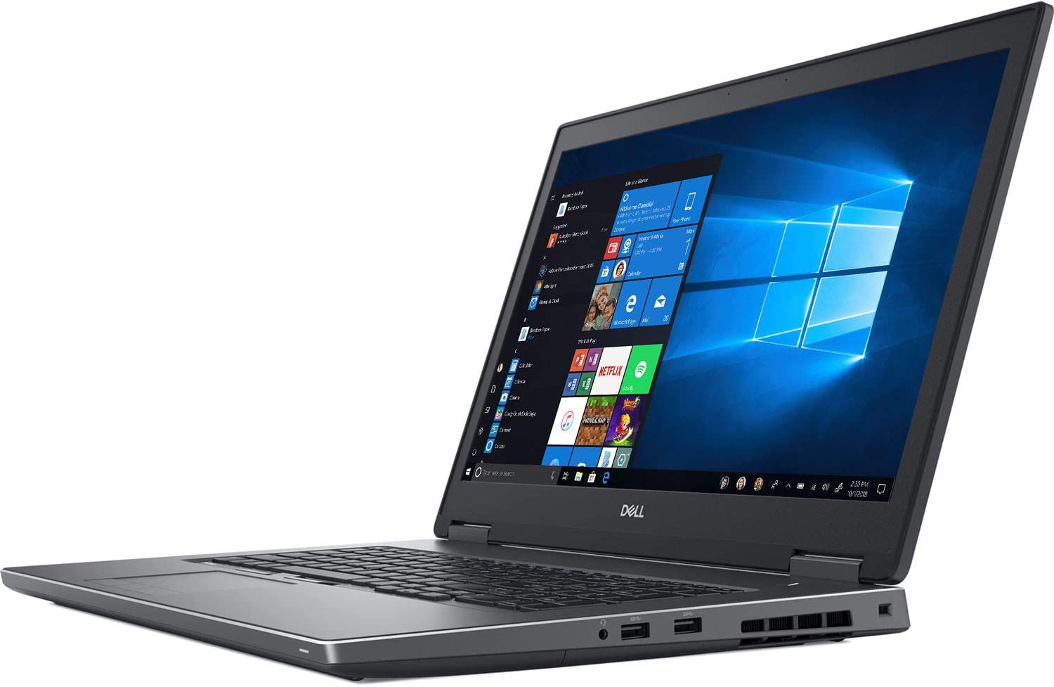 Dell Precision 7730 Workstation Laptop PC FHD Intel Core i9-8950HK Processor 32GB DDR4 Ram 1TB NVMe SSD HDMI Web Camera Thunderbolt NVIDIA Quadro P3200 Windows 10 (Renewed)