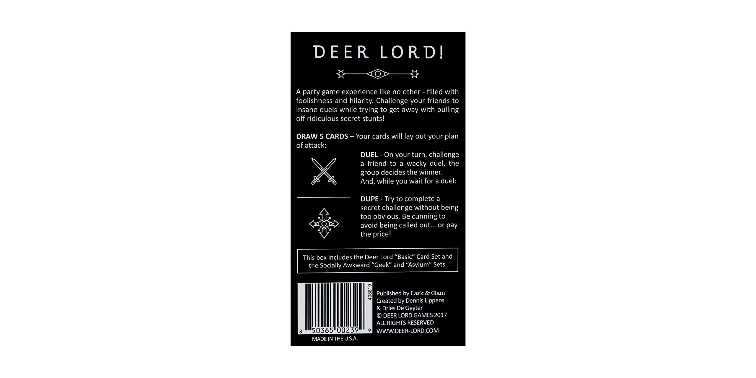 Lark and Clam Deer Lord! Bling Edition - English