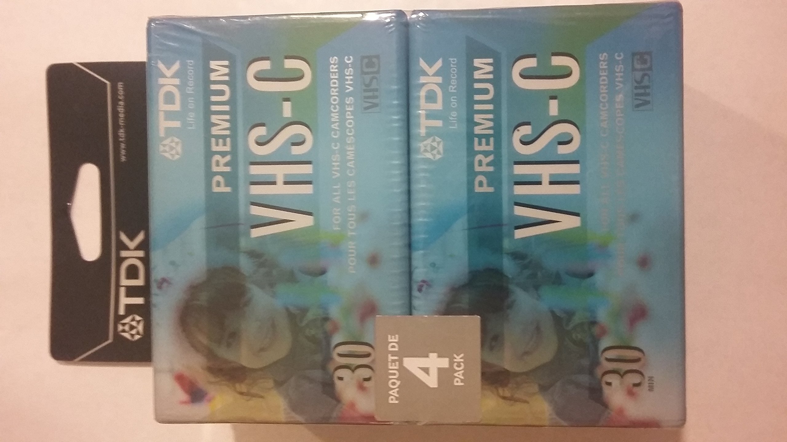 TDKTC30-TC-30 VHS-C Premium 30-Minute Video Tape by TDK