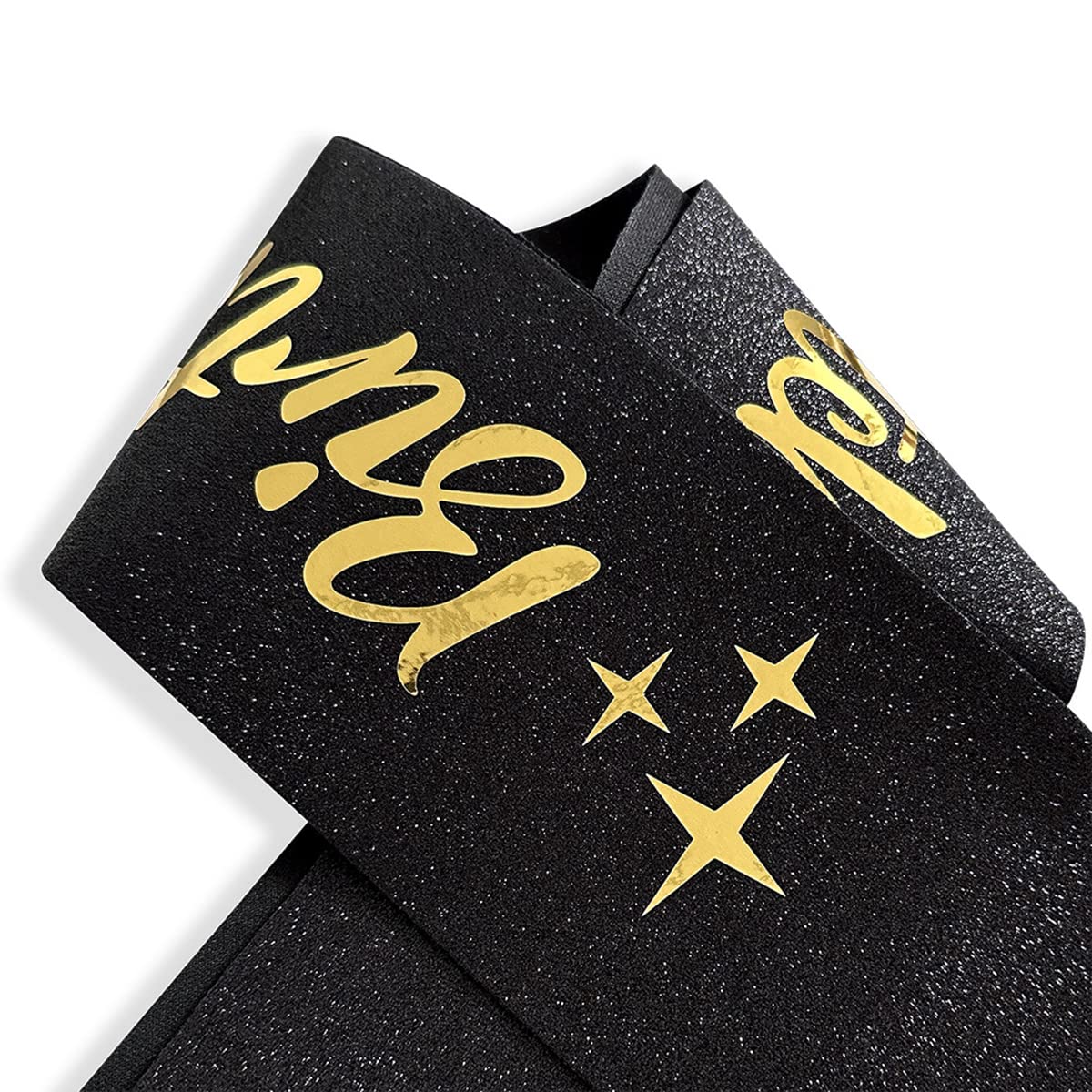 LATFZ 'Birthday Bitch' Sash, Crown Tiara & Party Supplies Kit - Black Glitter Sash, Women's Birthday Gifts