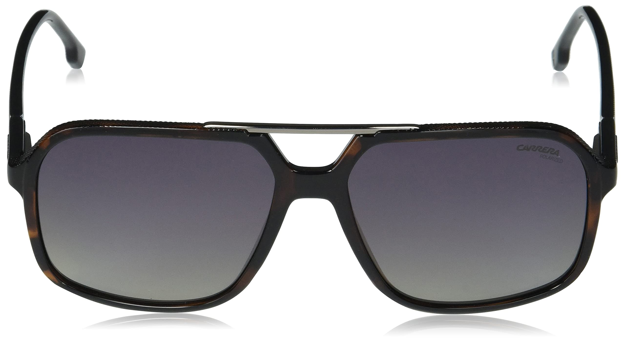 Carrera 229/S Rectangular Sunglasses, Brown/Polarized Gray, 59mm, 16mm