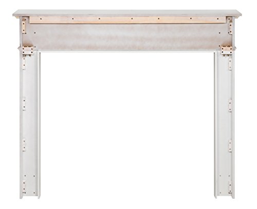 Pearl Mantels 520-48 Berkley Paint Grade Fireplace Mantel, 48-Inch, White, 48 Inch